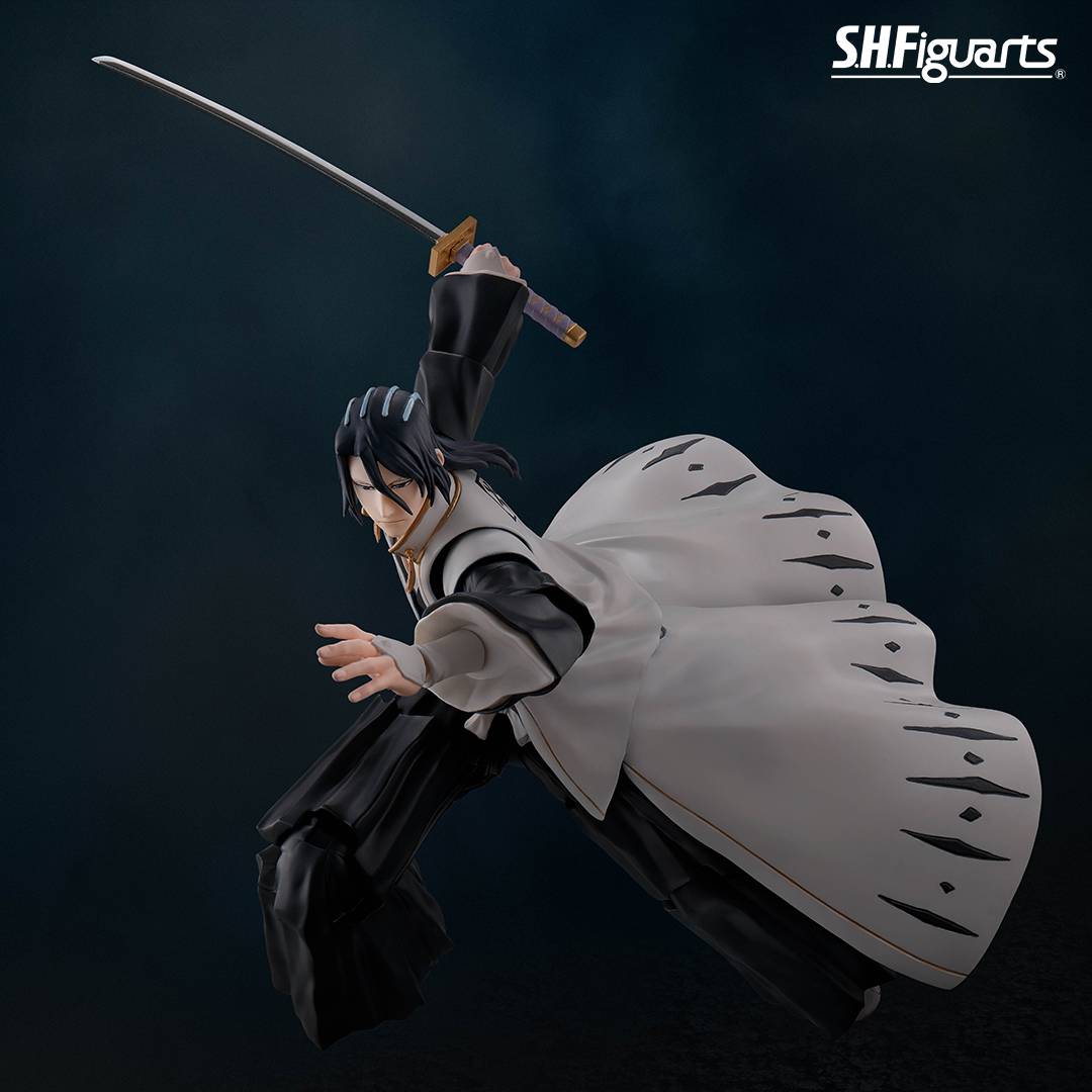 S.h Figuarts SHF BYAKUYA KUCHIKI BLEACH Thousand-Year Blood War