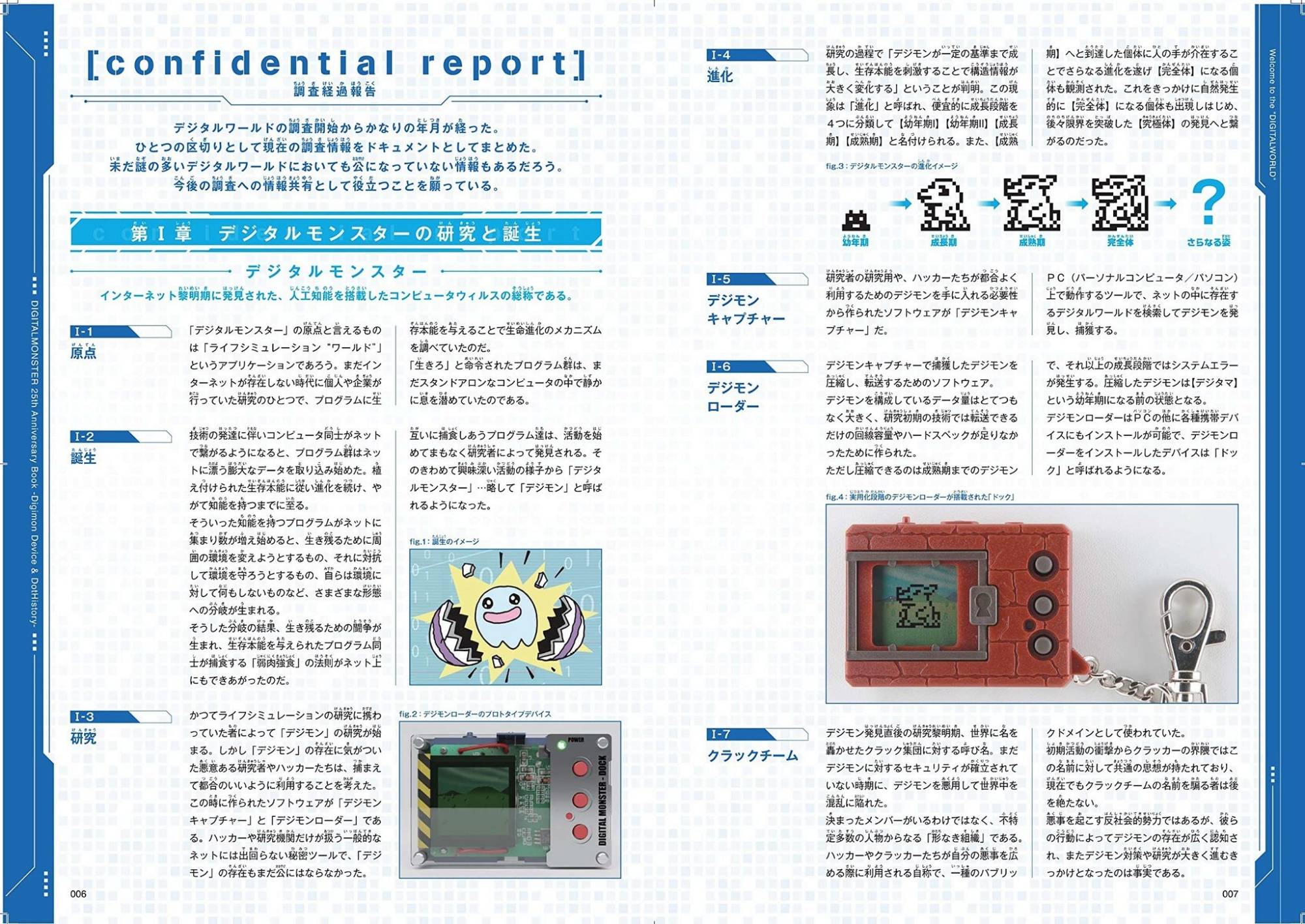 Digimon Digital Monster 25th Anniversary Book - Digimon Device & Dot ...