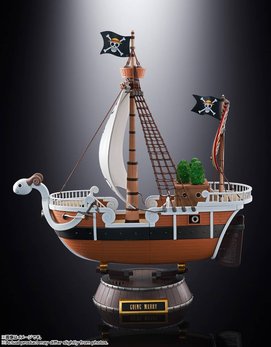 CHOGOKIN GOING MERRY -ONE PIECE ANIMATION 25th MEMORIAL EDITION-